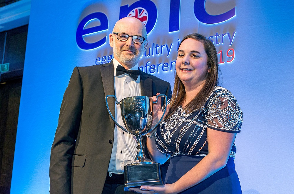 Aimee Mahony wins Young Poultry Person award at EPIC - Poultry News