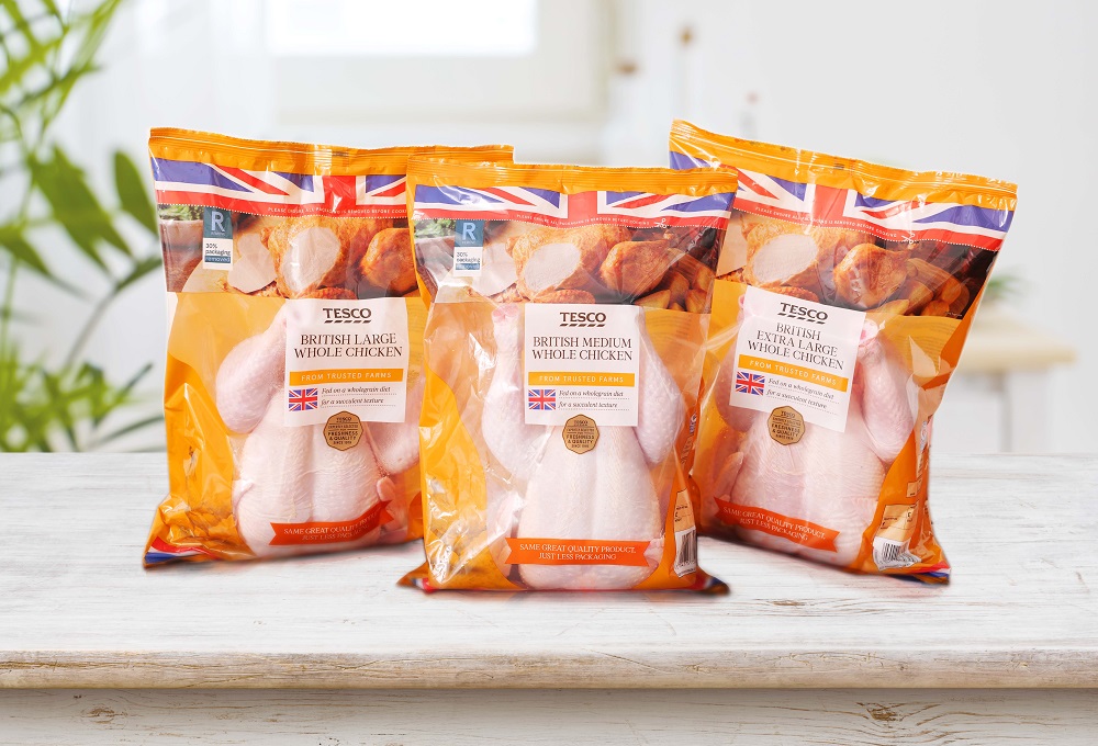 Tesco to remove plastic trays from fresh whole chickens - Poultry News