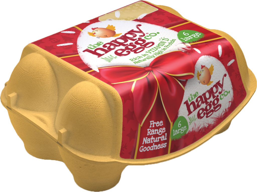 Happy Egg launches new Christmas themed packaging - Poultry News