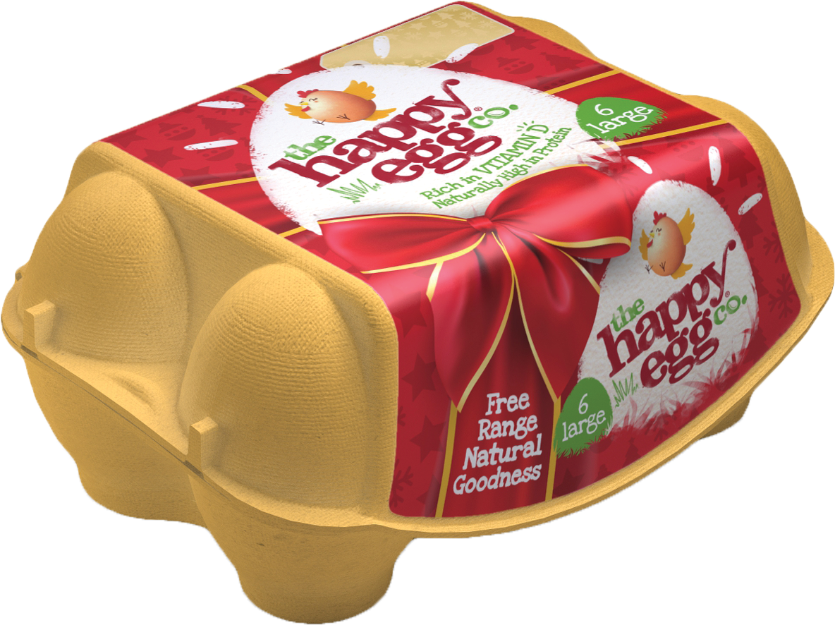 Happy Egg launches new Christmas themed packaging - Poultry News