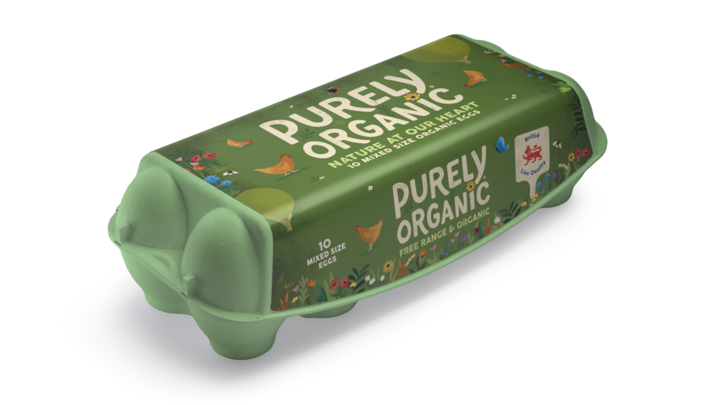 Egg brand Purely Organic gets colourful rebrand - Poultry News